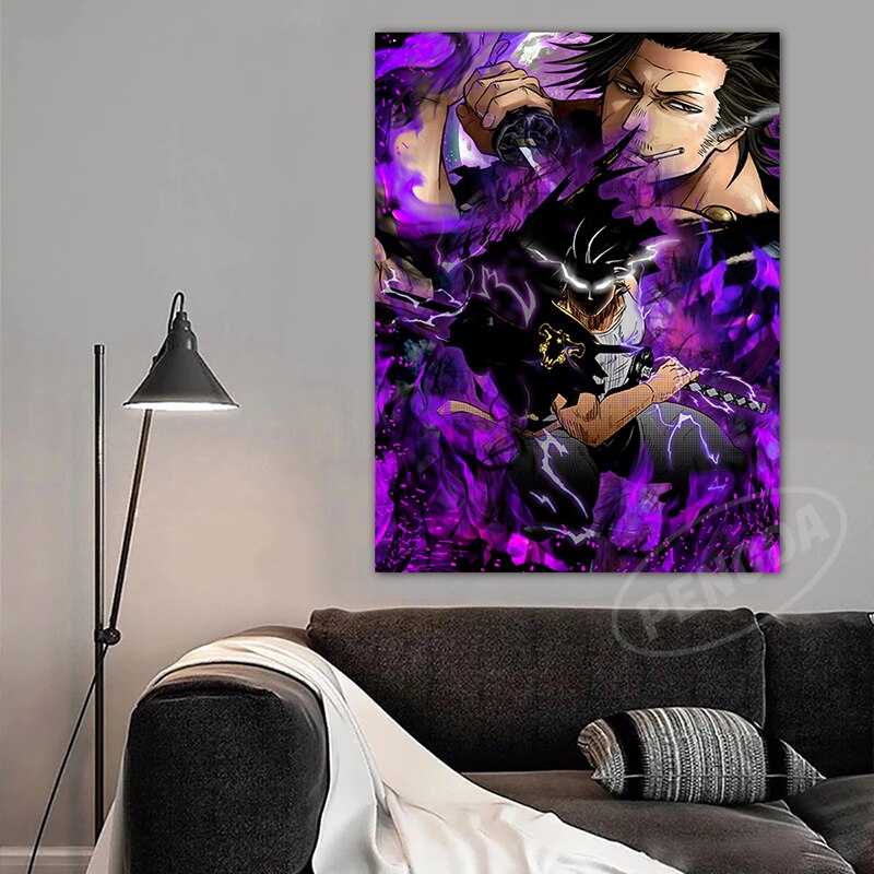 Poster Yami Sukehiro Black Clover – Asta Shop