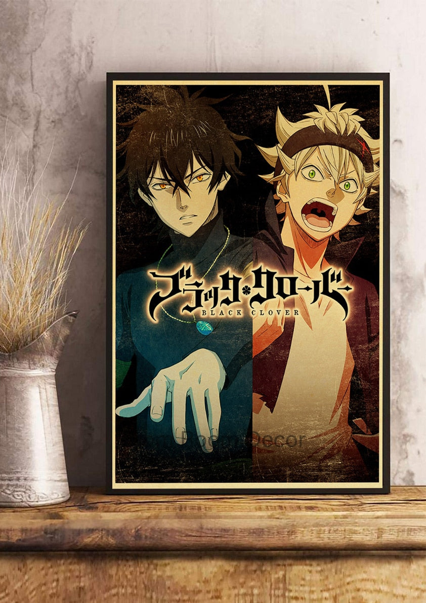 black clover anime poster | Asta Shop