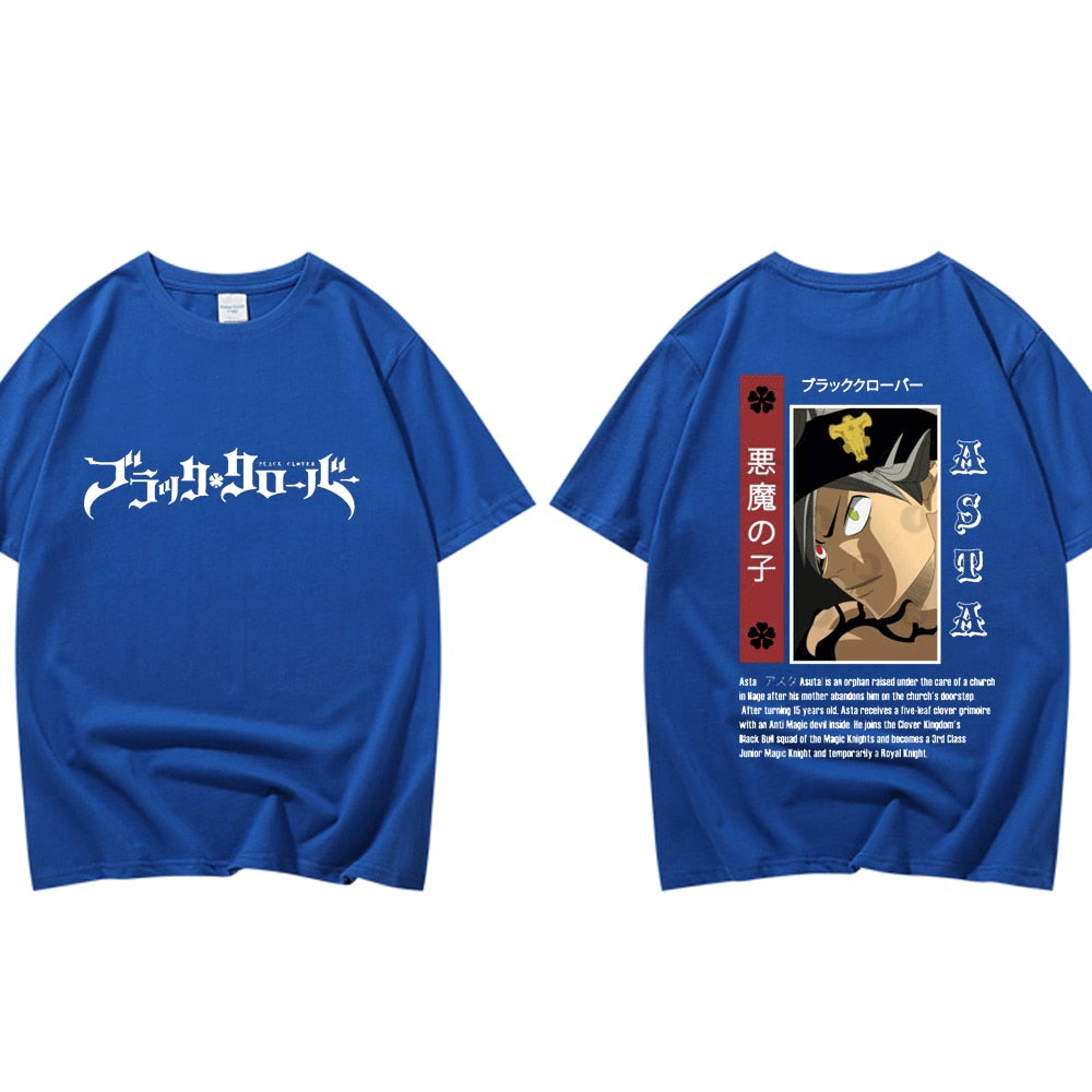 T-shirt Asta icon Black Clover | Asta shop – Asta Shop
